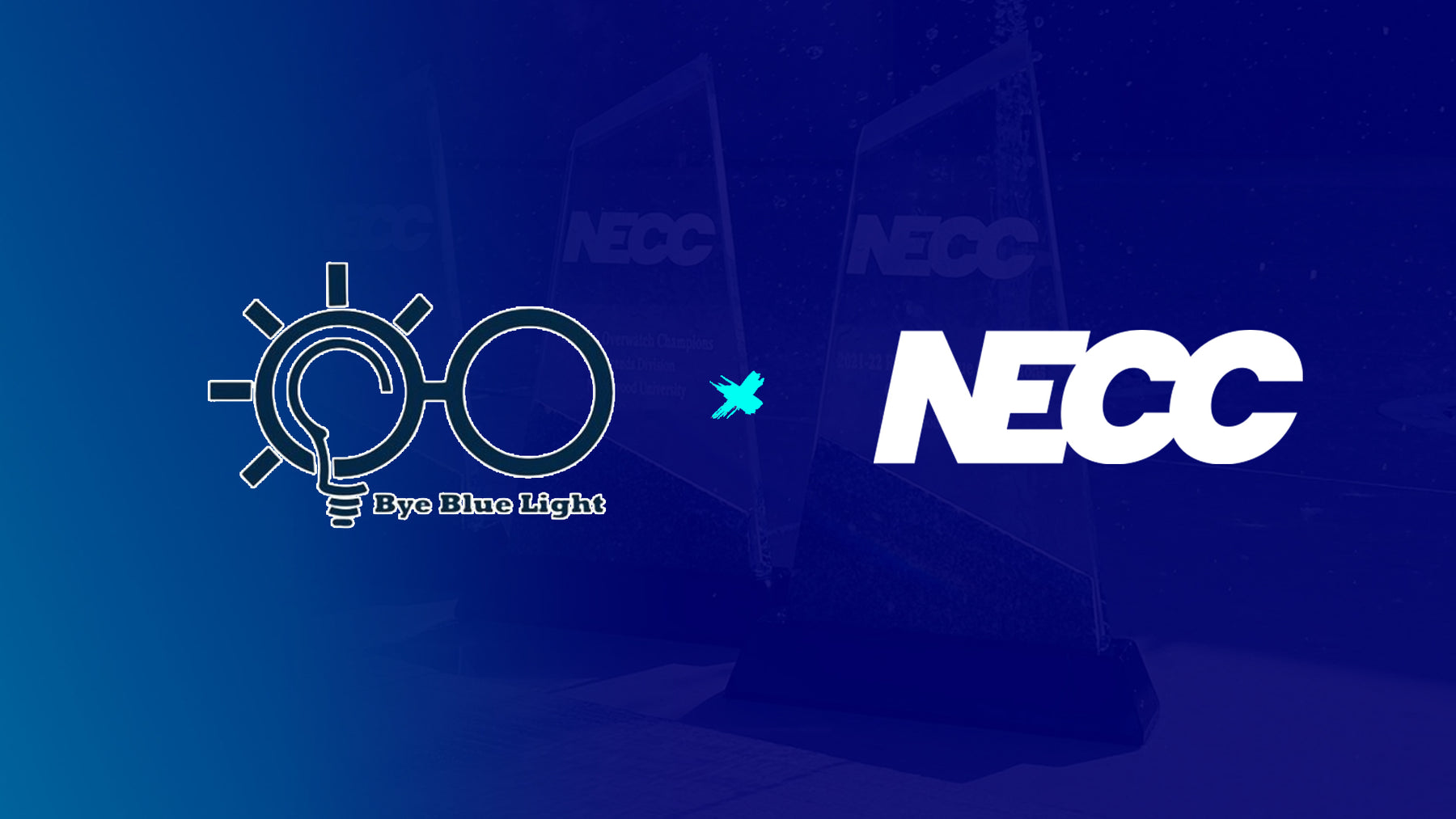 NECC Announces Partnership with Bye Blue Light - National Esports Collegiate Conferences