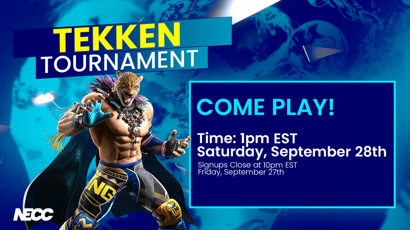 NECC Tekken Tournament - National Esports Collegiate Conferences